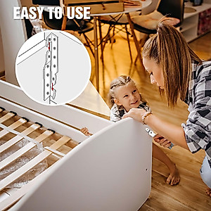 Pisman Bed Frame Bed Post Double Hook Slot Bracket