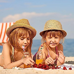 Funspread 10PCS Straw Caps Covers, 8mm Drinking Straw Covers For Reusable Straws, Straw Protector Cover, Silicone Straw Covers Cap, Straw Toppers for Tumblers (10pcs)