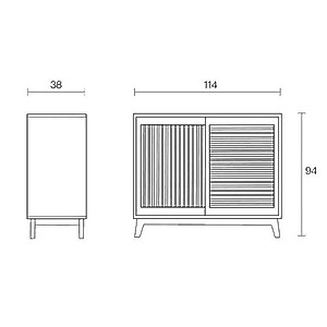 TJLSS Fashion Simple Dining Side Cabinets Closets Multifunctional Modern Simple Storage Cupboard Original