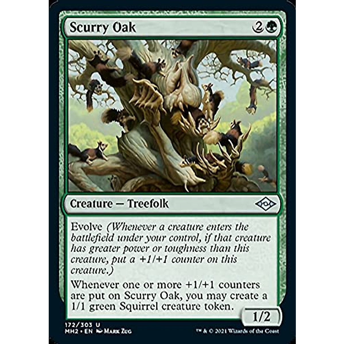 Magic The Gathering - Scurry Oak (172) - Foil - Modern Horizons 2