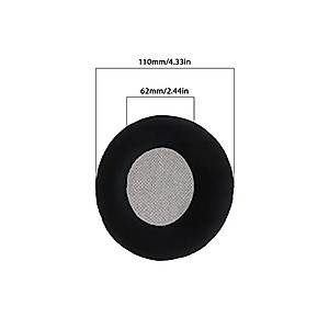 Pair of Replacement Soft Velour Headphones Earpads Cover Cushions Compatible with AKG K701 K702 Q701 Q702 K601 K612 K712 Headset Ear Cushion Repair Parts