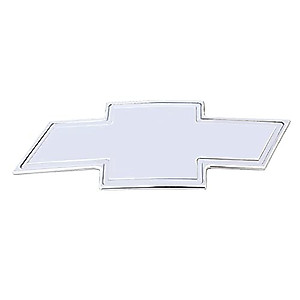 2007-2013 Silverado 1500, 07-10 HD Front Bowtie with Border, Polished, 1 Pc, Bolt-On - PN #19110