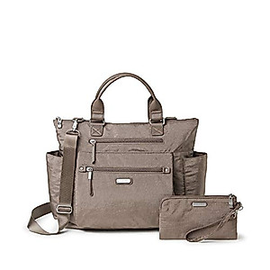 Baggallini Womens 3-in-1 Convertible Backpack, Portobello Shimmer, One Size US
