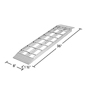 Guardian Dual Runner Shed Ramps - 750 lb. Per Axle Capacity