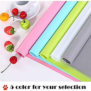 Bloss Shelf Liner Drawer Liner Cabinet Liner for Drawers, Shelves, Kitchen Cabinets, Kitchens and Desks, Grey 17.7"×59"