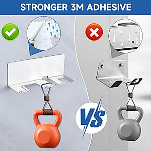 Hair Dryer Holder Wall Mounted, Adhesive Bathroom Blow Dryer Holder, Stainless Steel Hair Dryer Holder, Hair Tool Organizer No Drilling, Hairdryer Holder for Bathroom Barber Shops