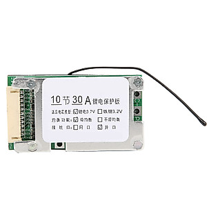 1000W Lithium Battery Board 10S 36V 30A PCB Battery Protection Board with Balance Function