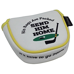 ReadyGOLF Send Him Home Embroidered Putter Cover - Mallet