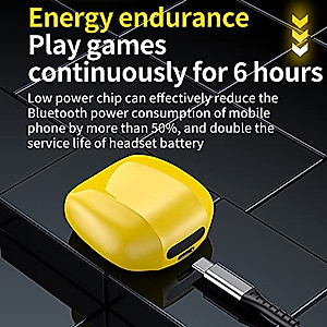 charts_DRESS Gaming Wireless Earbuds, R05 Low Latency Dual Mode Gaming Bluetooth 5.2 Headset, Supports Automatic Connection, Click Operation, RGB Lighting Effects