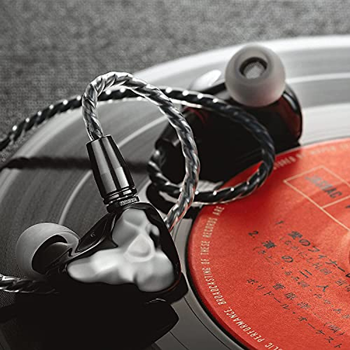 Ikko OH10 in-Ear Monitor, Detachable Design in-Ear Headphone/Earphone,10mm Dynamic Drive + Knowles 33518 Balanced Drive Dual Hybrid