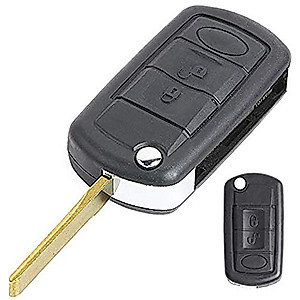Keymall keyless Entry Replacement Car Key 3B Fob Remote 315MHZ ID44 Chip for Range Rover Range Rover Sport, FCC: LX8FZV HU92 Blade (67# Blade)