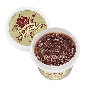 SKINFOOD Black Sugar Strawberry Mask Wash Off 3.38 fl.oz. (100g) - Exfoliating Mask for Tightening Pores and Cleansing Skin - Skin Mask Sugar Scrub - Facial Sugar Scrub Masks - Pore Face Mask