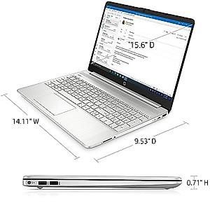 HP 15.6 Inch Touchscreen FHD Business Laptop Computer, Intel Core i7-1165G7 up to 4.7GHz, 4GB DDR4 RAM, 512GB PCIe SSD, 802.11AC WiFi, Bluetooth, Windows 10 Pro S, BROAG 64GB Flash Stylus