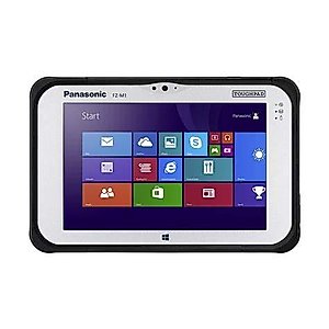 Panasonic Toughpad M1, FZ-M1, FZ-M1CEBEABM, Intel Core i5-4302Y @1.6GHz, 8GB, 128GB SSD, Wi-fi, Bluetooth, 4G LTE, Win 10 Pro, TPM 1.2, Camera, Webcam, 2D Barcode Laser (EA30), Bridge Battery