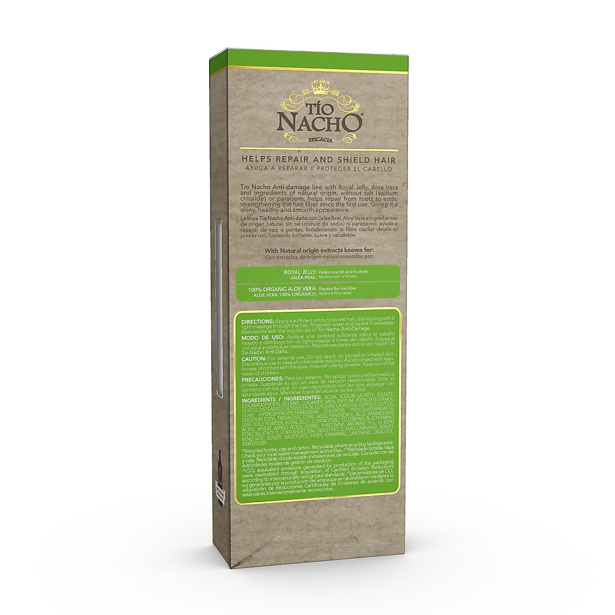 Tio Nacho Aloe Vera Shampoo Value Pack, (Pack of 3)