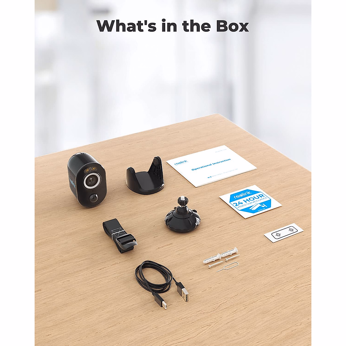 REOLINK Security Camera Wireless Outdoor, 5MP Night Vision with Spotlight, 2.4/5Ghz Dual-Band WiFi, Wire-Free Battery Solar Powered, Argus 3 Pro with Solar Panel (Black) 2 Pack