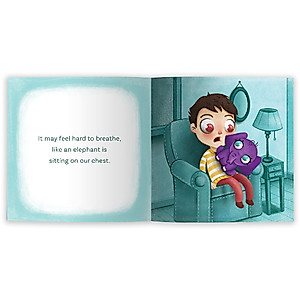 Right Now I Am Fine - An Anxiety Book for Kids Ages 3-8 that Teaches How to Overcome Worry and Stress with Practical Calming Techniques - A Children's Book that Helps Promote a Calm & Peaceful Mind