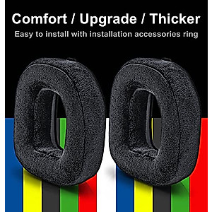 A50 Mod Kit Gen 4 - Ear Cushion Compatible with Astro Gaming A50 Wireless Headset Velvet - Headband/Microphone Foam/Ear Pads I Not Work with GEN 3