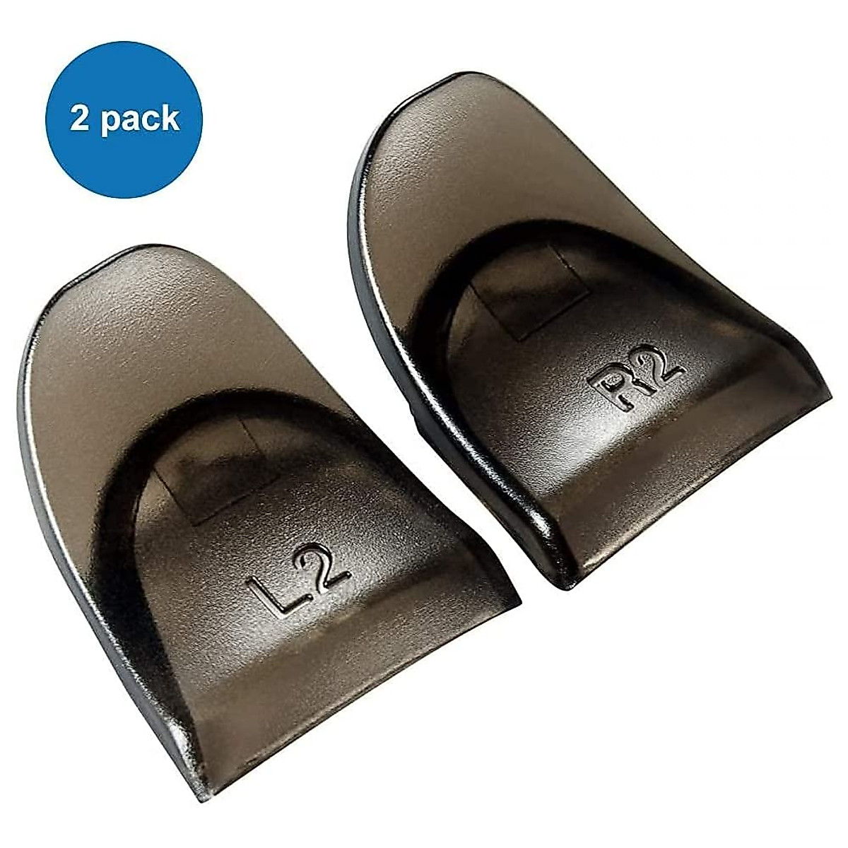 MMOBIEL R2 L2 Trigger Extension Buttons for Playstation 4-2 Pair Buttons for PS4 Controller Replacement - Compatible with PS4, PS4 Slim, PS4 Pro - Dualshock 4 Controller