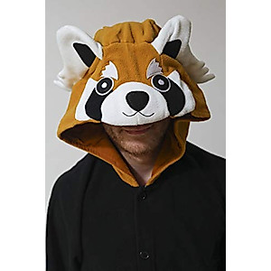 SAZAC Red Panda Kigurumi - Onesie Jumpsuit Halloween Costume
