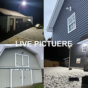 100W LED Barn Light with Photocell, ETL Listed 14,000LM LED Yard Light Outdoor, IP65 Waterproof, 5000K Daylight LED Pole Light Area Security Flood Light Fixture for Yard, Barn, Farm, Street