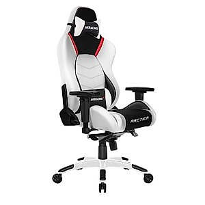 AKRacing Masters Series Premium Gaming Chair with High Backrest, Recliner, Swivel, Tilt, Rocker and Seat Height Adjustment Mechanisms with 5/10 Warranty