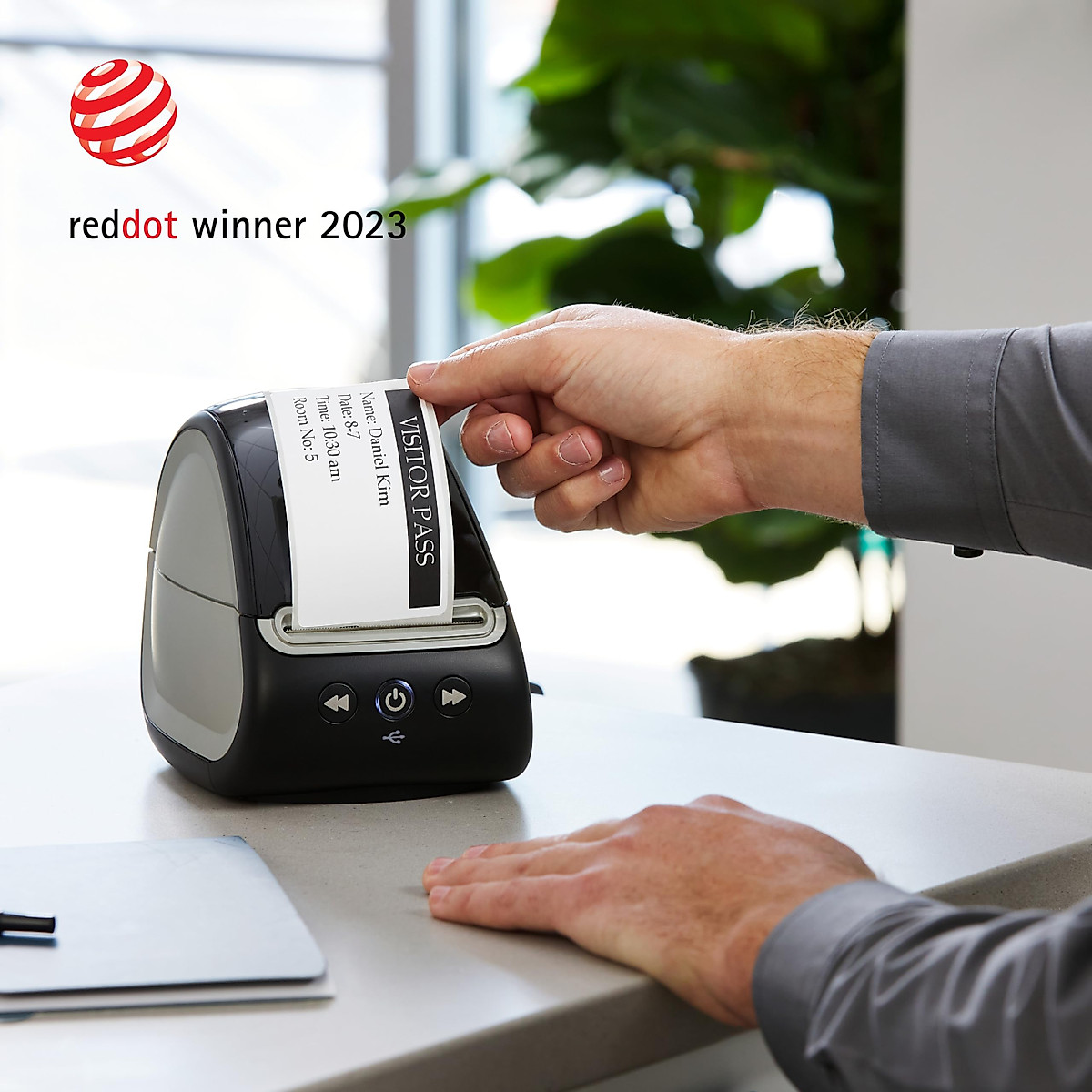 DYMO LabelWriter 550 Label Printer, Label Maker with Direct Thermal Printing, Automatic Label Recognition, Prints Address Labels, Shipping Labels, Mailing Labels, Barcode Labels, and More