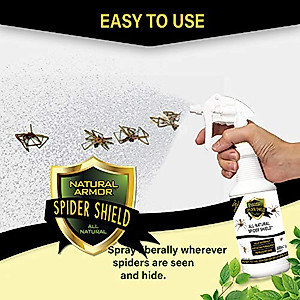 Spider Killer & Repellent Spray - Powerful Peppermint Formulation Kills & Repels All Types of Spiders and Works Better Than Ultrasonic Gimmicks – 128 fl oz Gallon Ready to Use