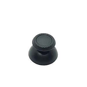 TXLIMINHONG New Compatible 2PCS for Playstation 4 PS4 / PS4 Pro / PS4 Slim Controller Black Replacement 3D Joystick Thumb Sticks Hat
