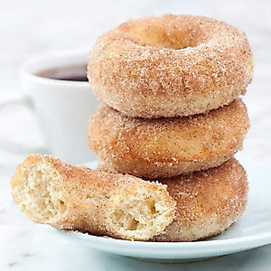 Stonewall Kitchen Doughnut Mix Bundle Including Chocolate and Cinnamon Sugar Flavors