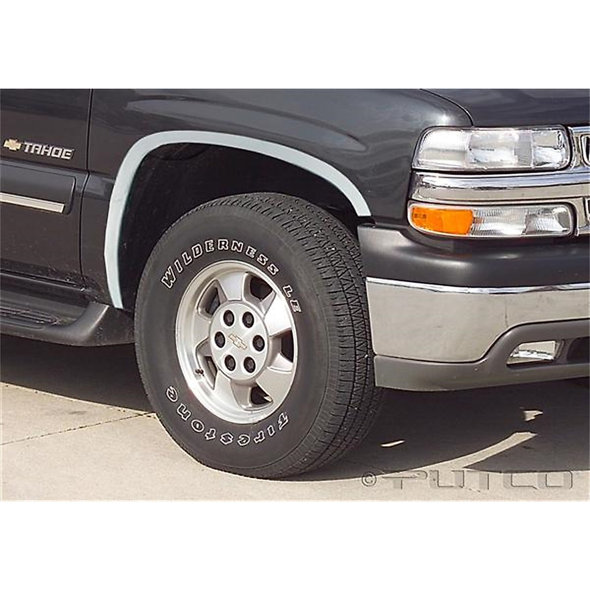 Putco 97108 Stainless Steel Full Fender Trim Kit for Tahoe/Yukon