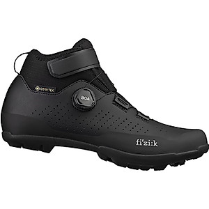 Fizik Unisex GTX Gore-Tex Cycling Shoe, Black, 8-8.5 US Men