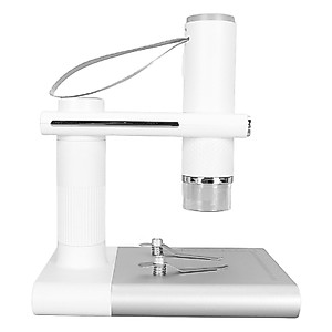 Wireless Digital Microscope, USB Microscope Camera Handheld 800 MAh Battery with Adjustable Stand for Android for iOS for Circuit Board Repair