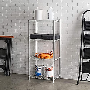 Home Basics Wire Shelf, White