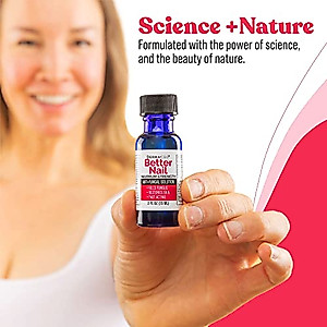 Better Nail - Treatment for Fungus Under & Around the Nail - Maximum Strength 25% Anti Fungal Solution for Nail Support, Nail Restoring