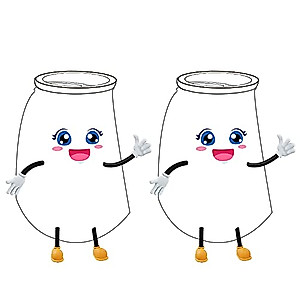 AQUA KT Aquarium 2 PCS 200 Micro Filter Sock Bag for DIY Fish Tank Filter System, 4 Inch Diameter Ring by 7 Inch Filter Sock Length