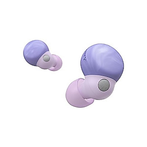 Sony LinkBuds S x Olivia Rodrigo, Truly Wireless Noise Canceling Earbud Headphones, Bluetooth Ear Buds Compatible with iPhone and Android, Violet