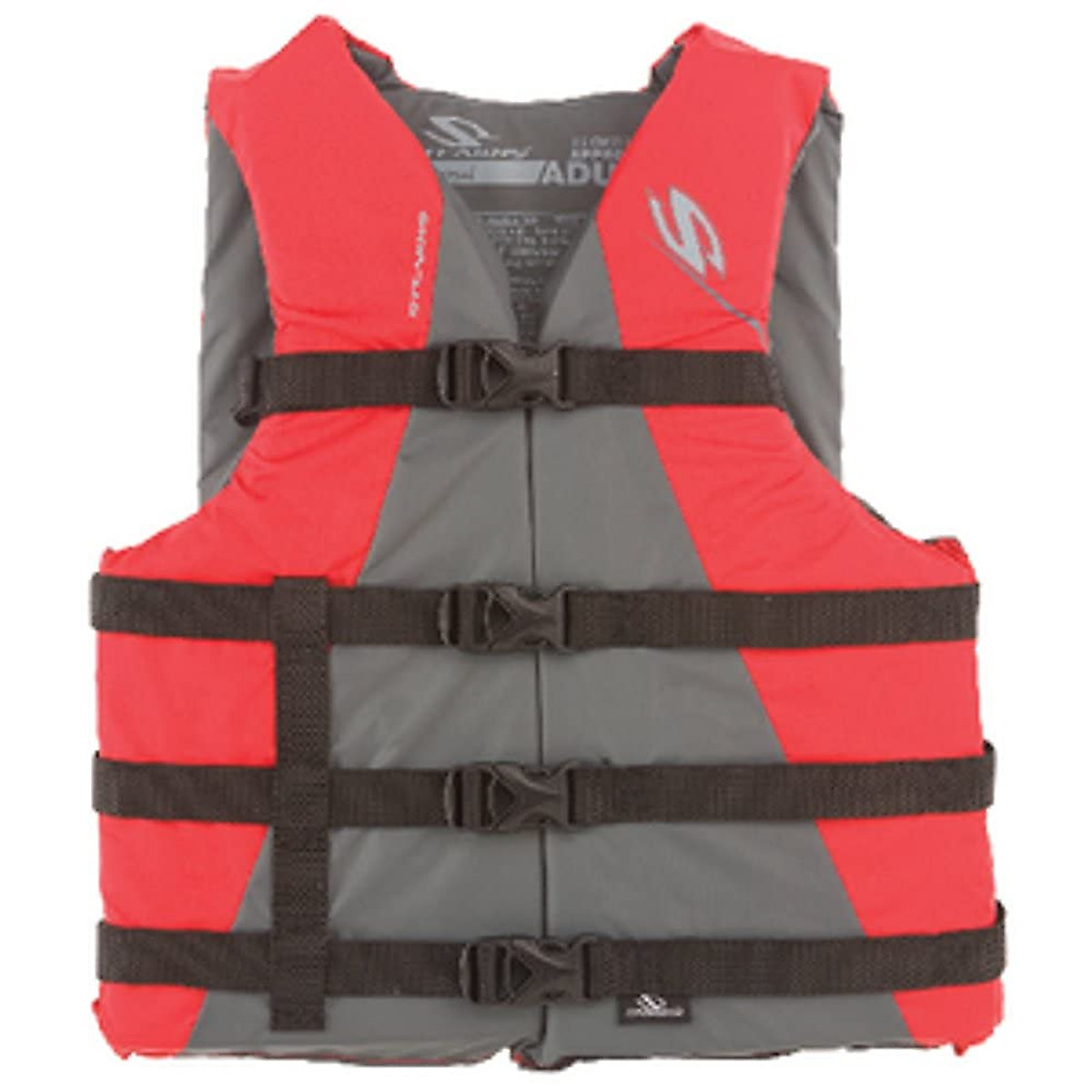 Stearns Adult Watersport Classic Series Life Vest, USCG Approved Life Jacket for Adults, Great for Boating, Fishing, Tubing, & Other Water Sports, Standard & Oversized Options