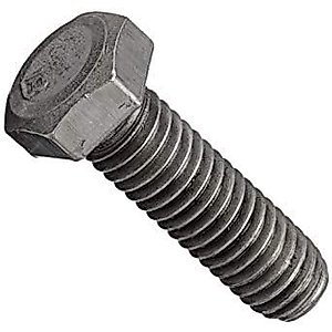 7/8 x 2-1/4" Hex Machine Bolt A307 Grade A Steel (Quantity: 95) Plain Steel, Coarse Thread, Fully Threaded, 7/8-9 x 2-1/4"