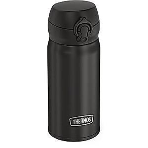 THERMOS 12oz Stainless Steel Direct Drink Bottle, Black