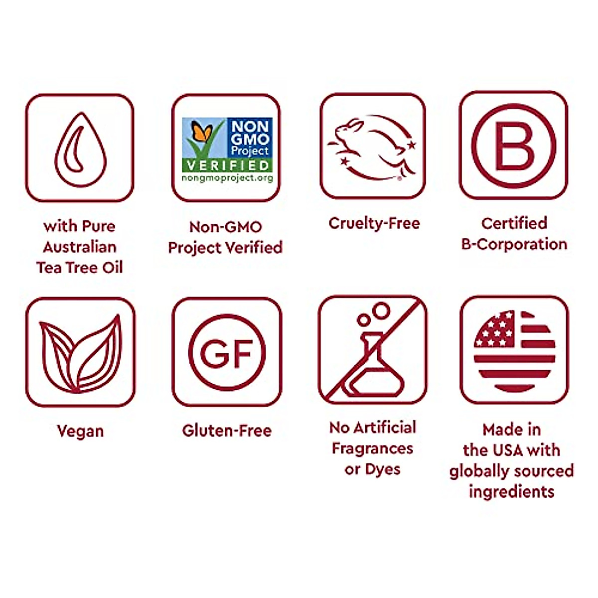 Desert Essence Tea Tree Oil & Neem Toothpaste - 6.25 Oz - Pack of 6 - Refreshing Rich Taste - Baking Soda & Essential Oil of Wintergreen - Antiseptic - Natural Ingredients - Fluoride & Gluten Free