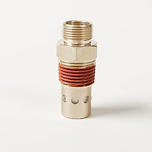 CAC-437-2 Air Compressor Check Valve,Brass 1/2 NPT & 1/2 CFPC Fittings in Valve Replacement,0.75 x 0.75 x 2.13 inches