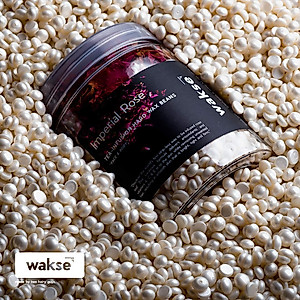 wakse Mini Imperial Rose Hard Wax Beans (4.8 oz)