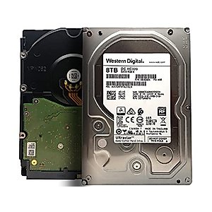 Western Digital 8TB Ultrastar DC HC320 SATA HDD - 7200 RPM Class, SATA 6 Gb/s, 256MB Cache, 3.5" - HUS728T8TALE6L4 (Renewed)