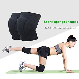 Sport Knee Brace Compression Sleeve with Silicone Gel Pads for Sports Side Stabilizers Professional(size:S-M)