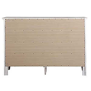 Glory Furniture Hammond 8 Drawer Dresser in White
