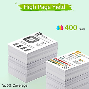 greencycle Re-Manufactured CL-241XL 241 XL Ink Cartridge Compatible for Canon PIXMA MG3620 MG3520 MG2220 MX392 MX432 MX452 MX472 MX512 MG3522 MX522 MX532 (Tri-Color, 1 Pack)