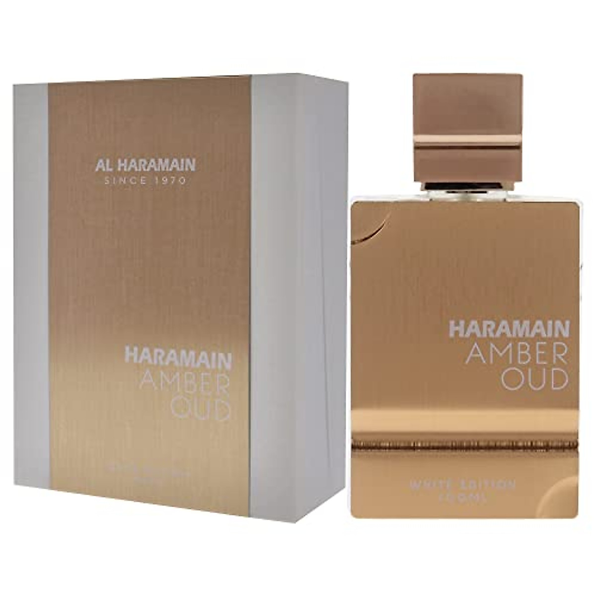 Al Haramain Amber Oud White Edition Eau De Parfum Spray for Unisex 3.4 Ounce