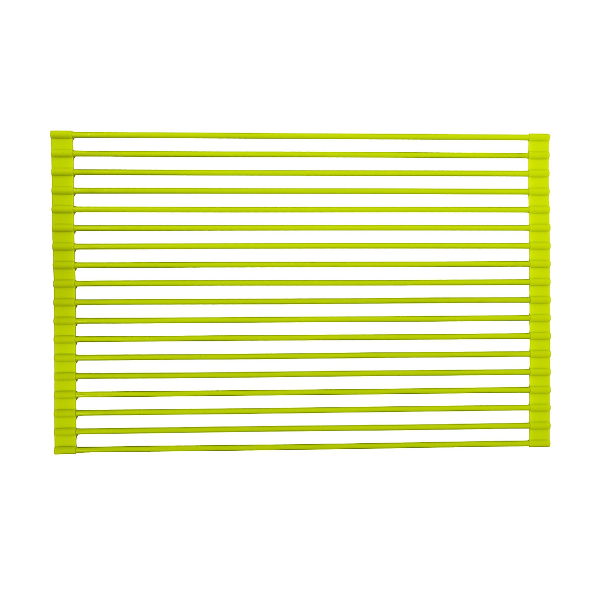 True & Tidy, Multi-Purpose Over The Sink Roll-Up Drying Rack, DR-881, Lime