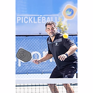 Engage Pickleball Pursuit RX Pickleball Paddle - Graphite Pickleball Paddle with Black Core - USAPA Approved - Made in USA (1/2" for Power, Standard (7.9-8.3oz))